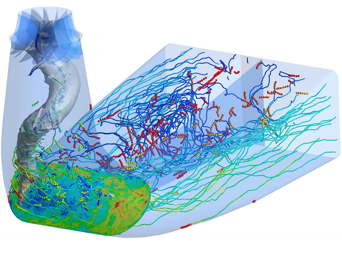 Large Eddy Simulation of a Complete Francis Turbine: Gauss Centre for Supercomputing e.V.