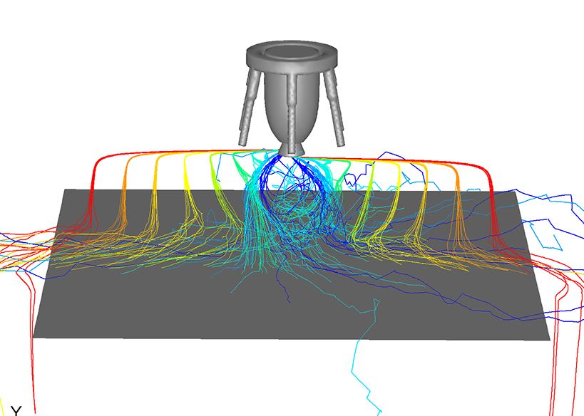 Liquid Break-up and Droplet Impact Simulation to Spread High Efficient ...