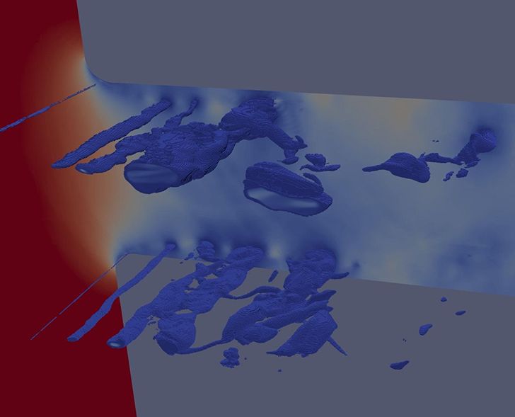 Fluid Flow Simulations with Two-Phase Effects on Next Generation ...