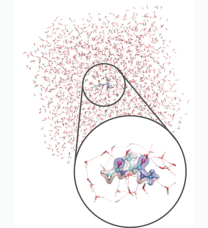 A Scalable Hybrid Approach to Accurately Simulate Biomolecules on ...